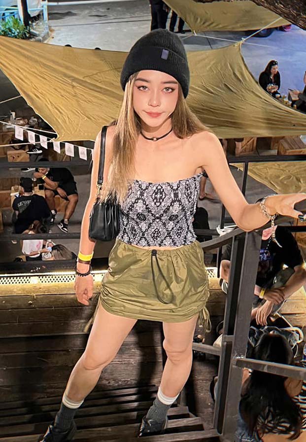 น้ำฝน ณัฐชา แจกวาร์ปเน็ตไอดอลสายเขียว สวยแซ่บไม่ธรรมดา